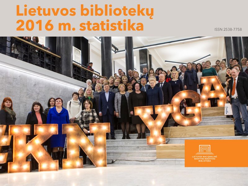 Pasirodė naujas elektroninis leidinys „Lietuvos bibliotekų 2016 m ... Pasirodė naujas elektroninis leidinys „Lietuvos bibliotekų 2016 m ...