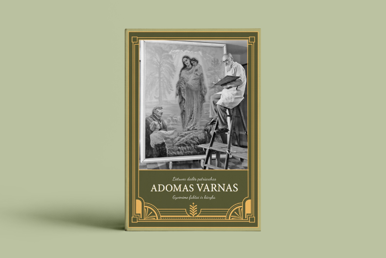 Albumų „Adomo Varno Lietuvos kryžiai“, „Lietuvos dailės patriarchas ...